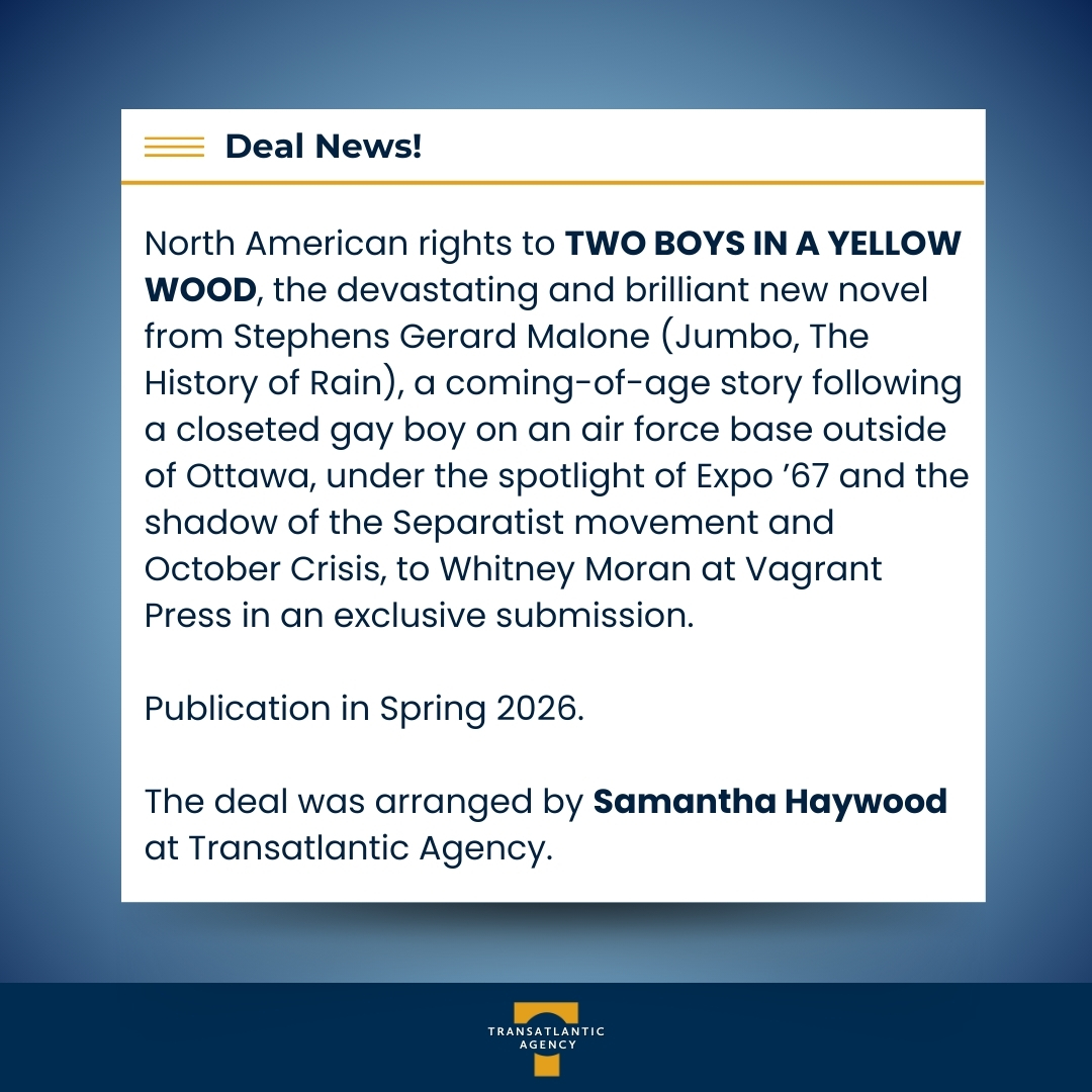 INTERNATIONAL DEALS ANNOUNCEMENT: North American rights to TWO BOYS IN ...