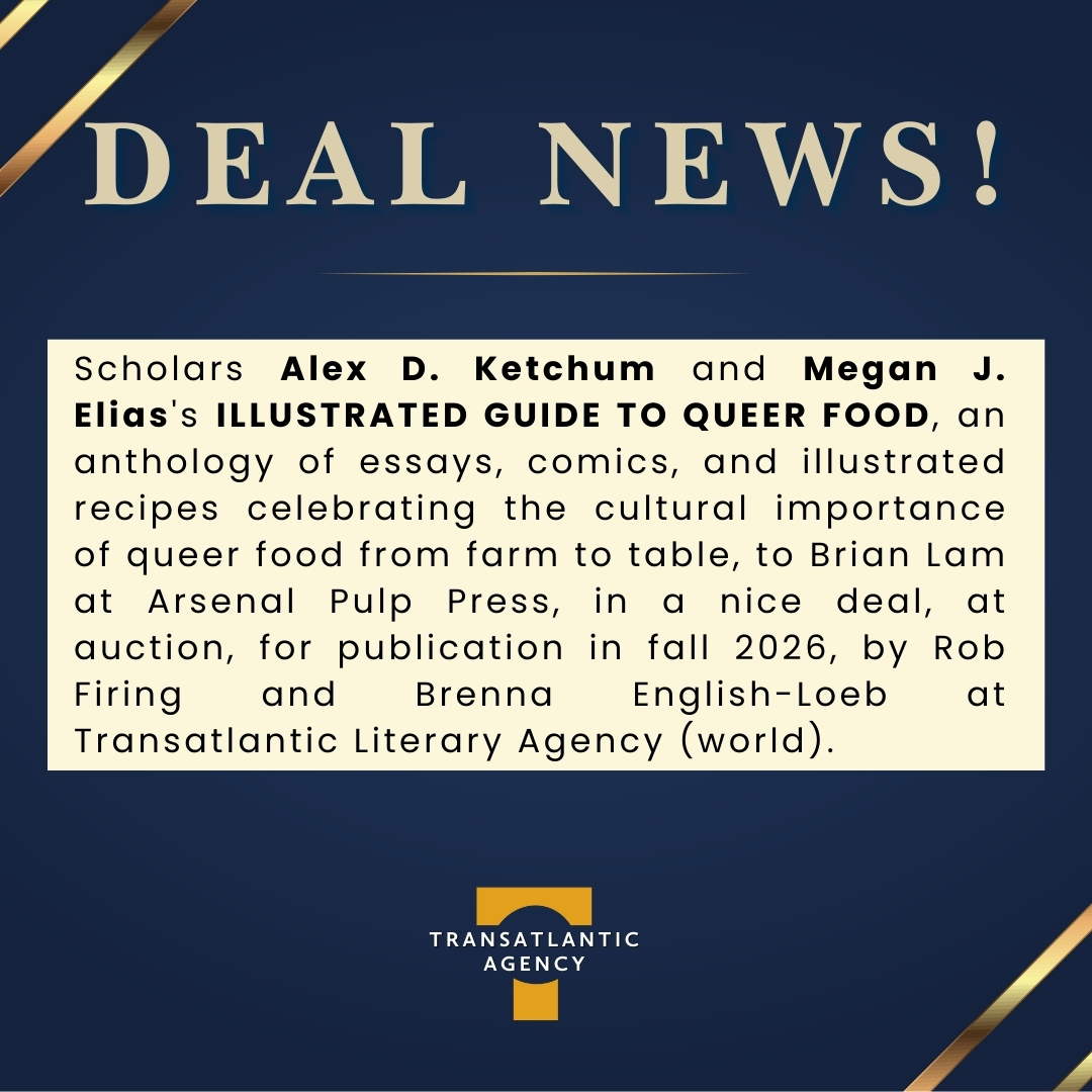 DEAL NEWS – ILLUSTRATED GUIDE TO QUEER FOOD By Alex D. Ketchum, Megan J ...